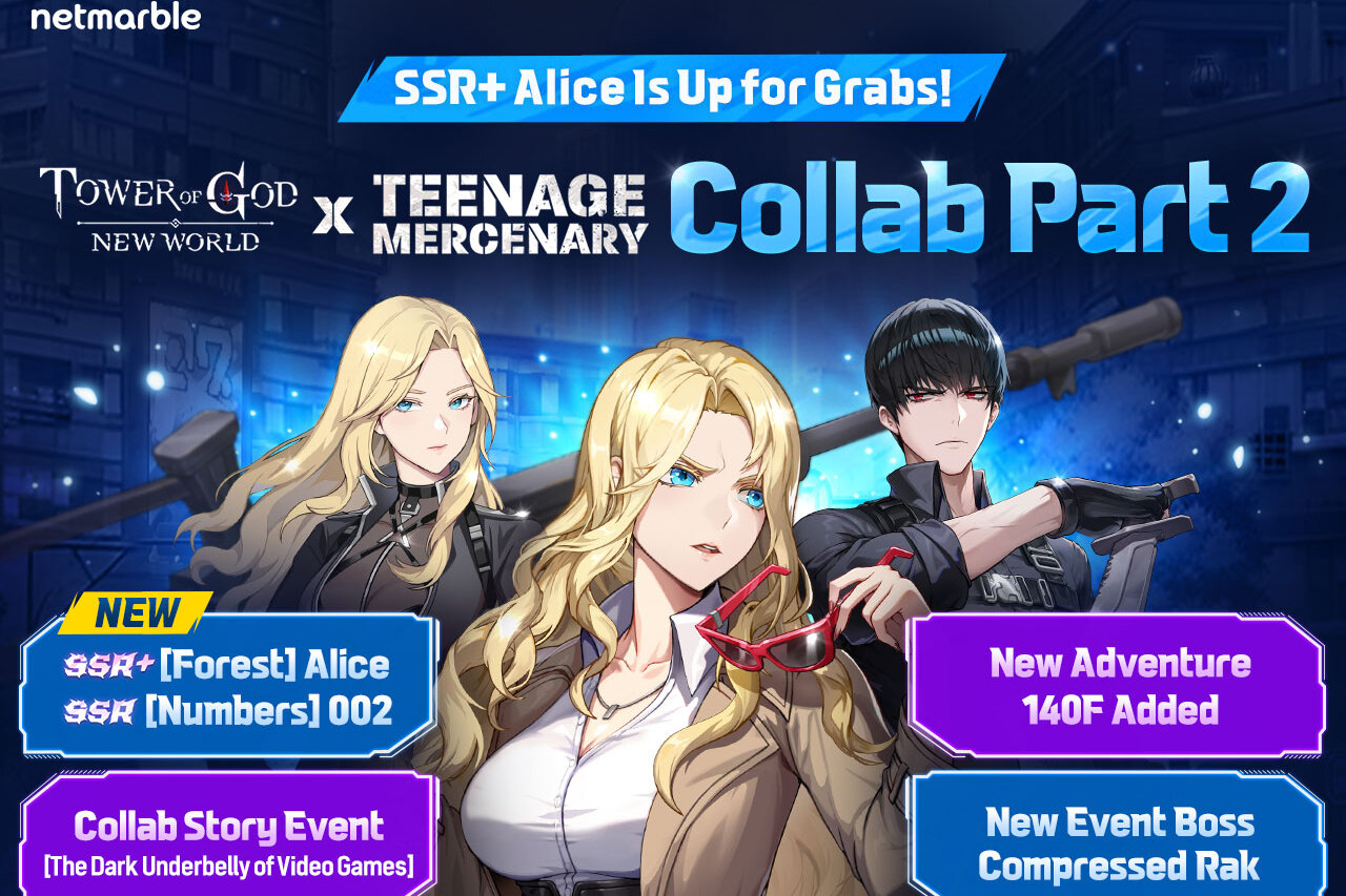 TOWER OF GOD: NEW WORLD CONTINUES COLLAB WITH WEBTOON TEENAGE MERCENARY