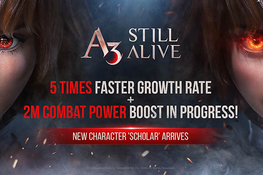 ‘ALL NEW UPDATE’ FOR A3: STILL ALIVE ADDS SCHOLAR CLASS AND 5X GROWTH ...