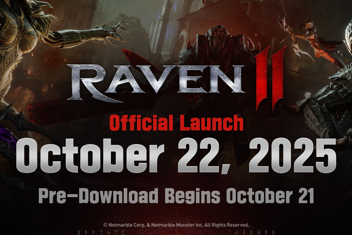 NETMARBLE’S ULTIMATE DARK FANTASY MMORPG RAVEN2 SET FOR GLOBAL LAUNCH ...