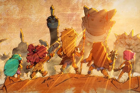 [Story of the Game] The stone age and the machine civilization meet ...